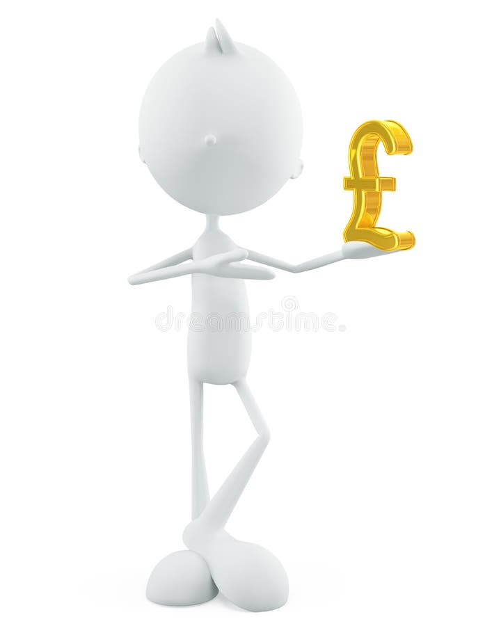 White Character with Pound Sign Stock Illustration - Illustration of ...