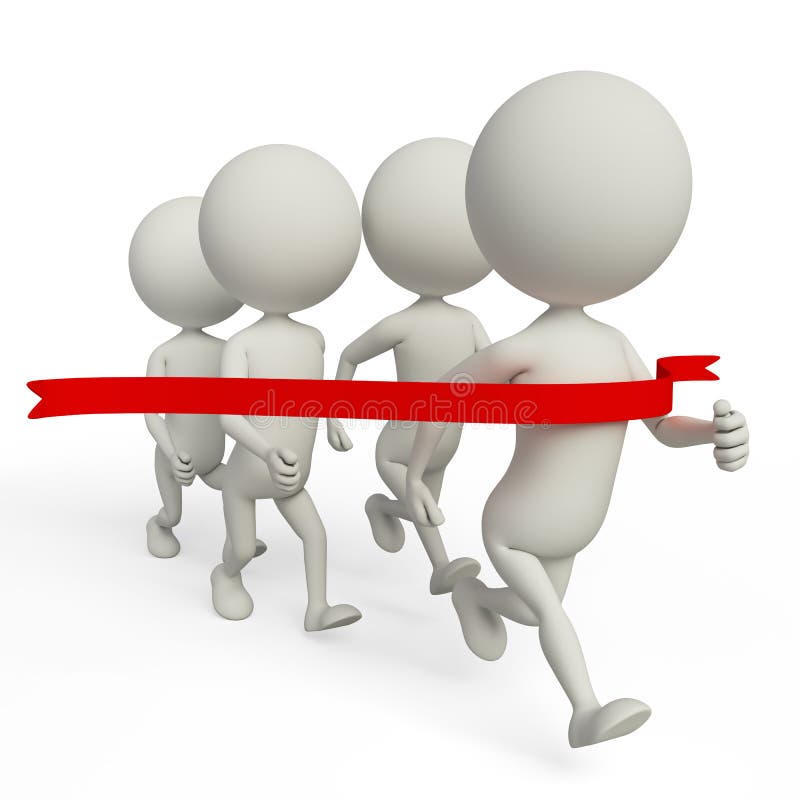 White Character with Caring Friend Stock Illustration - Illustration of ...