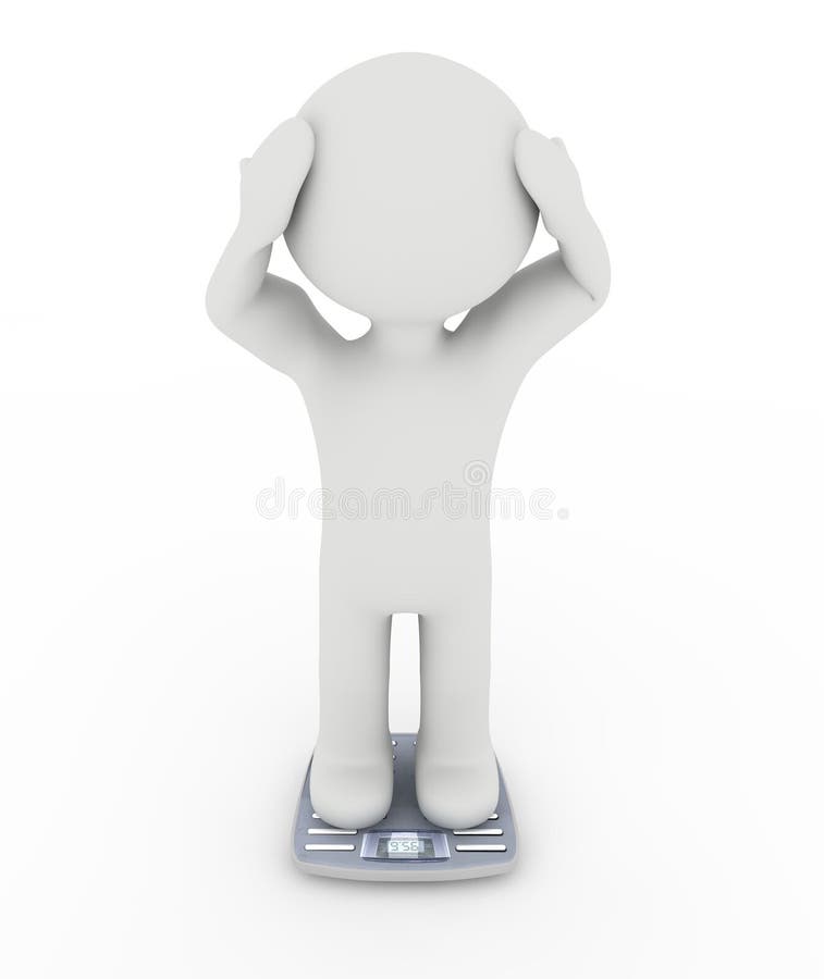 Weight Scale Vector Illustration Icon, Flat Design Stock Illustration ...