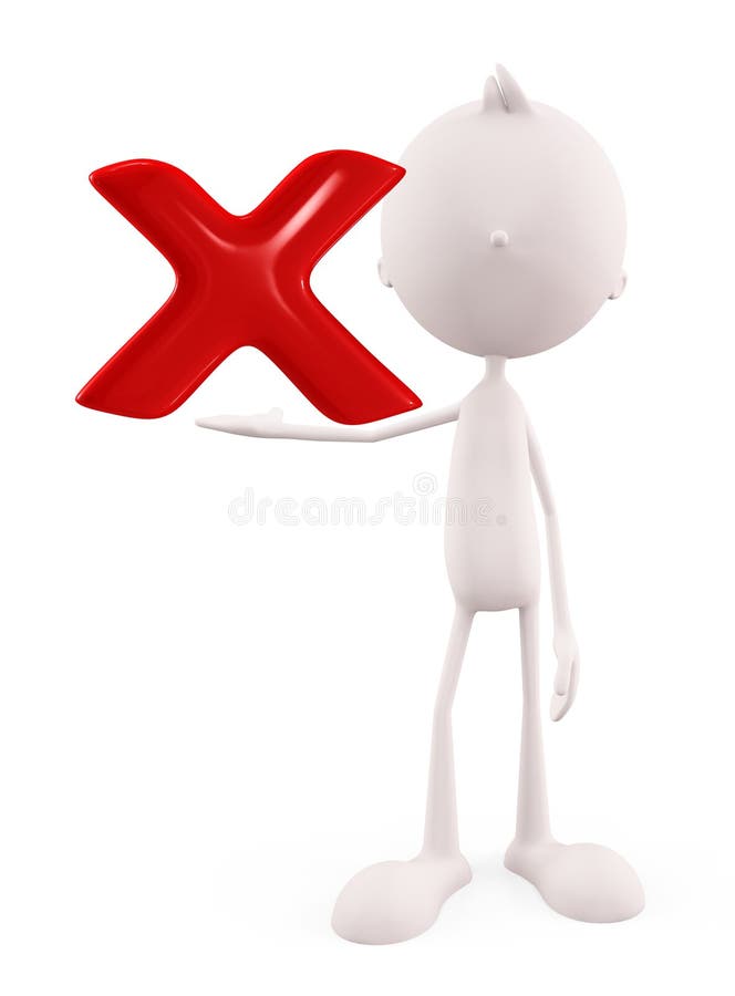 Illustration of wrong sign stock illustration. Illustration of check ...