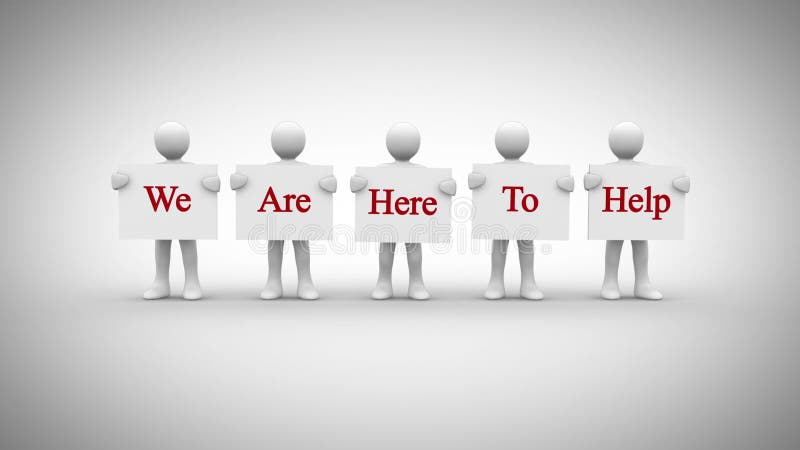 White Characters Showing Signs Saying Hope is Not a Strategy Stock ...