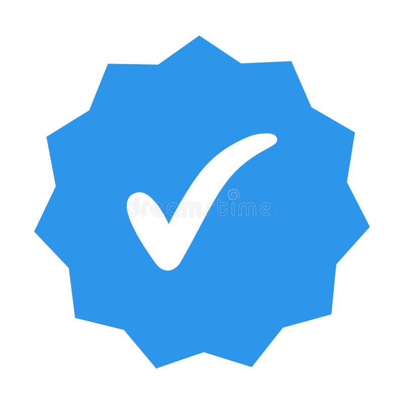 Blue Check Mark Triangle Stock Illustrations – 187 Blue Check Mark ...