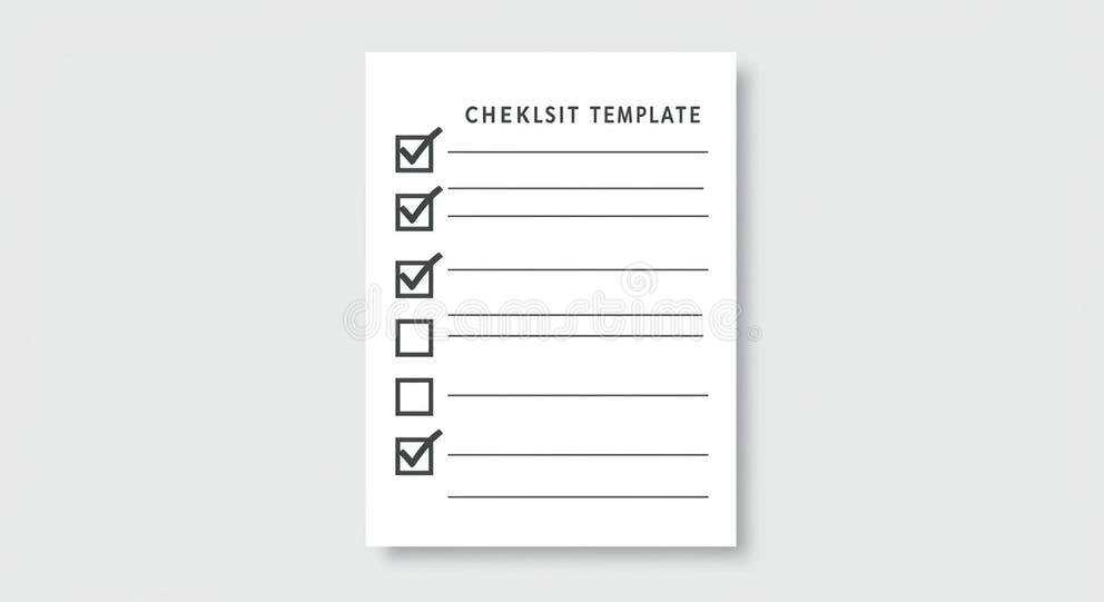 Bold Checklist Stock Illustrations – 1,174 Bold Checklist Stock ...