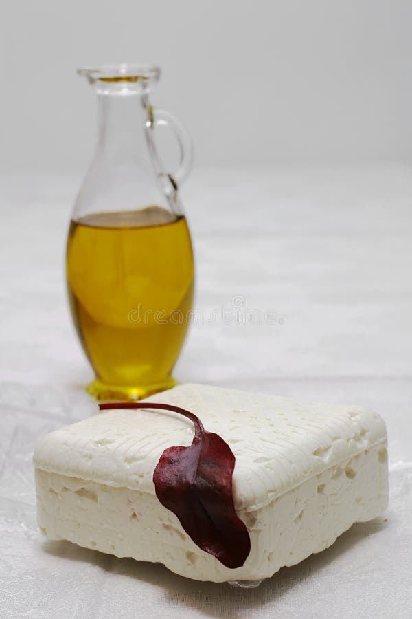 White Cheese Served on Plate Stock Photo - Image of feta, blue: 10457512