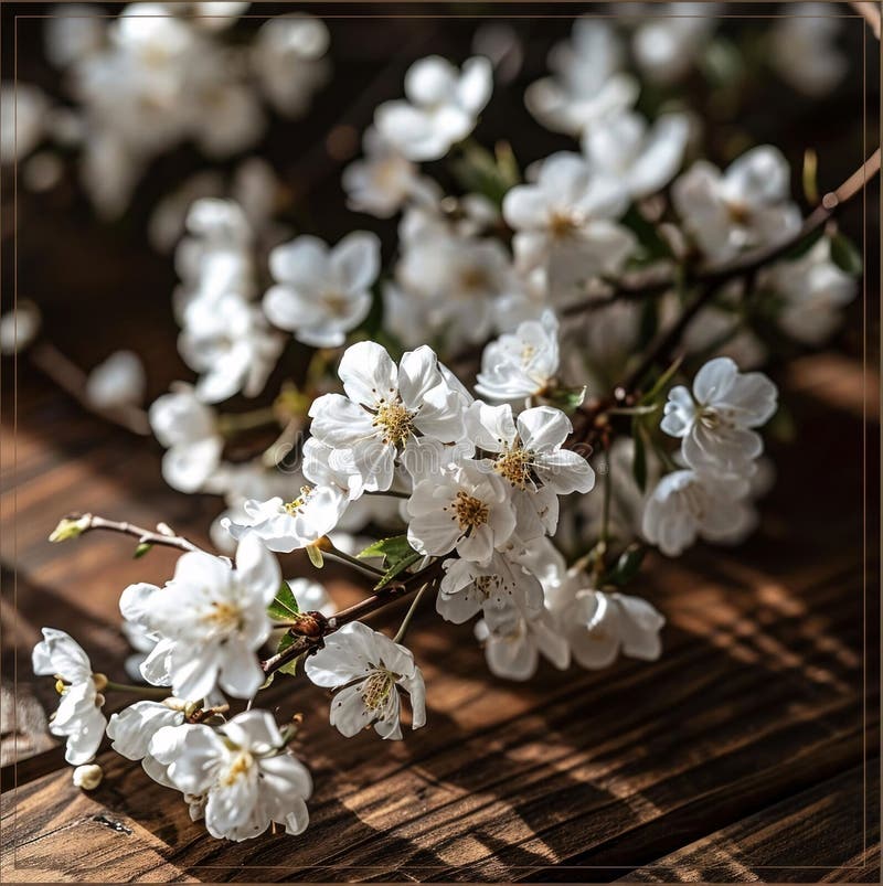White Cherry Blossom Cherry Tree Flowers Cherry Tree Blossom Stock ...