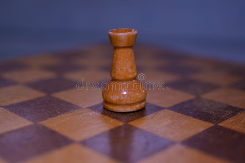 White Chess Rook in the Foreground Stock Photo - Image of competition ...