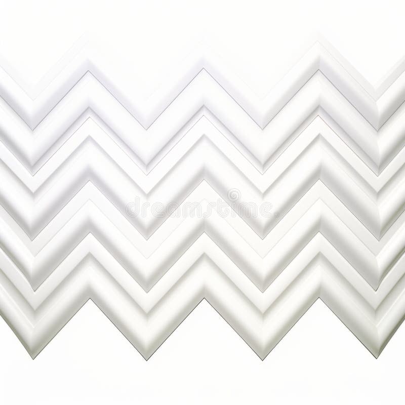 White Chevron Pattern on White Background: Calm and Meditative Design ...