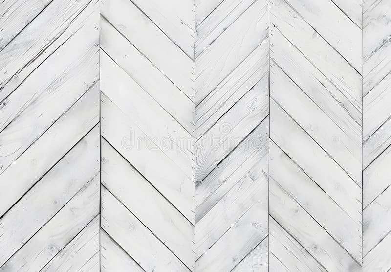 White Chevron Wood Texture, Seamless Pattern Stock Illustration ...