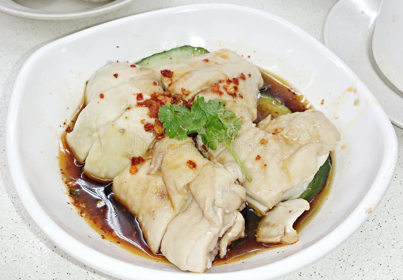 White chicken stock image. Image of white, dish, meat - 54752933