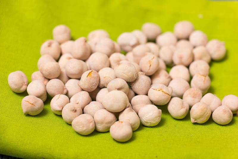 White chickpeas stock image. Image of meal, dried, closeup - 63492211