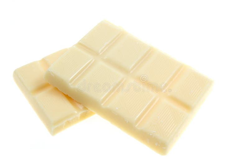 White chocolate stock image. Image of piece, dairy, broken - 23236069