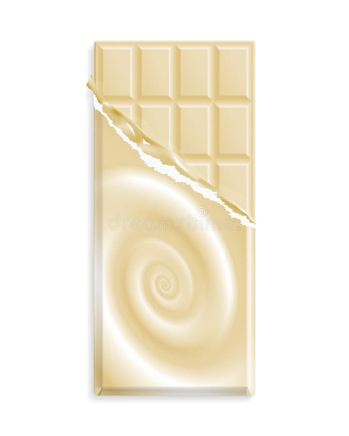Milk Chocolate Bar Open Wrapper Stock Illustrations – 1,429 Milk ...