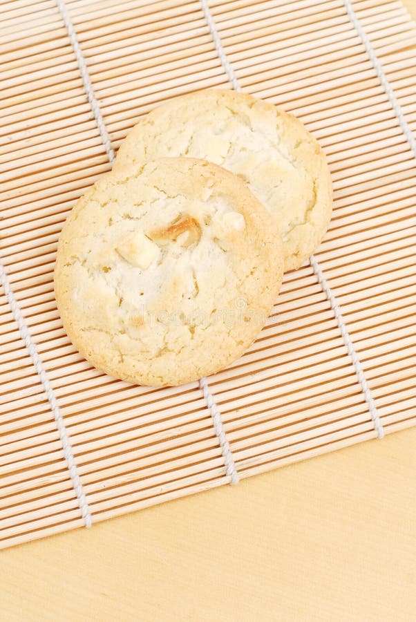 White Chocolate Cookie stock image. Image of indulgence - 20020699