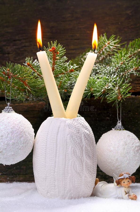 White Christmas decoration stock image. Image of white - 36066907