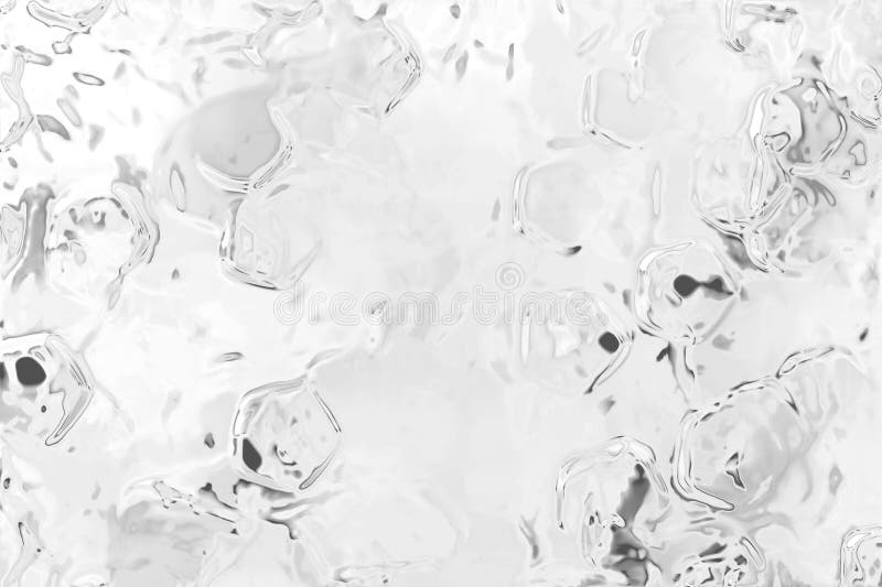 White Chromium Liquid Background, Circle Bubble Particle Backdrop Stock ...