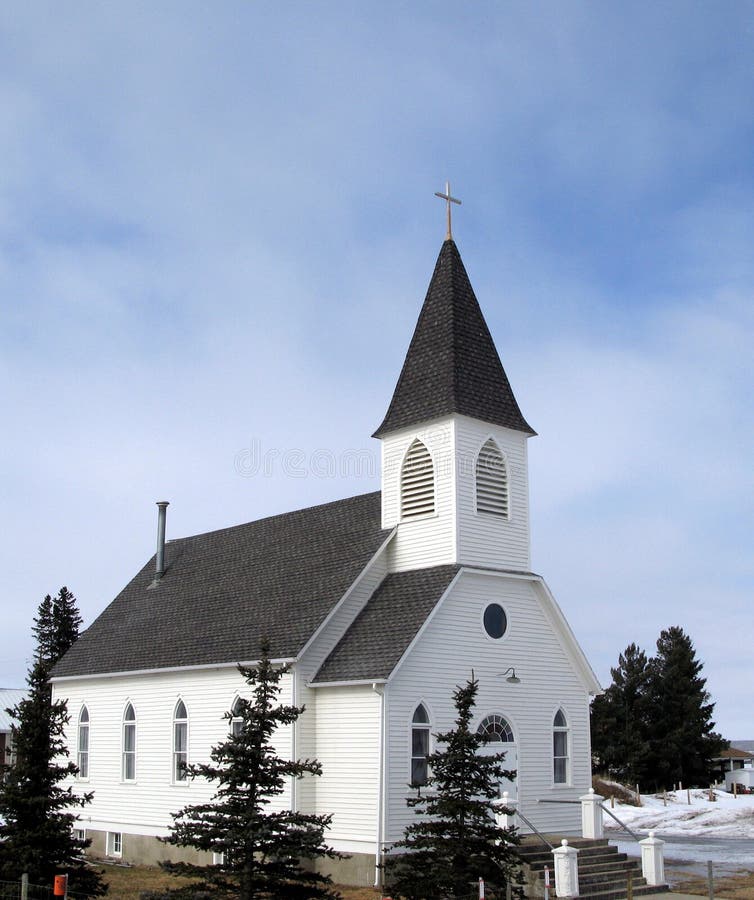 White Church stock photo. Image of scenic, building, chapel - 2119620