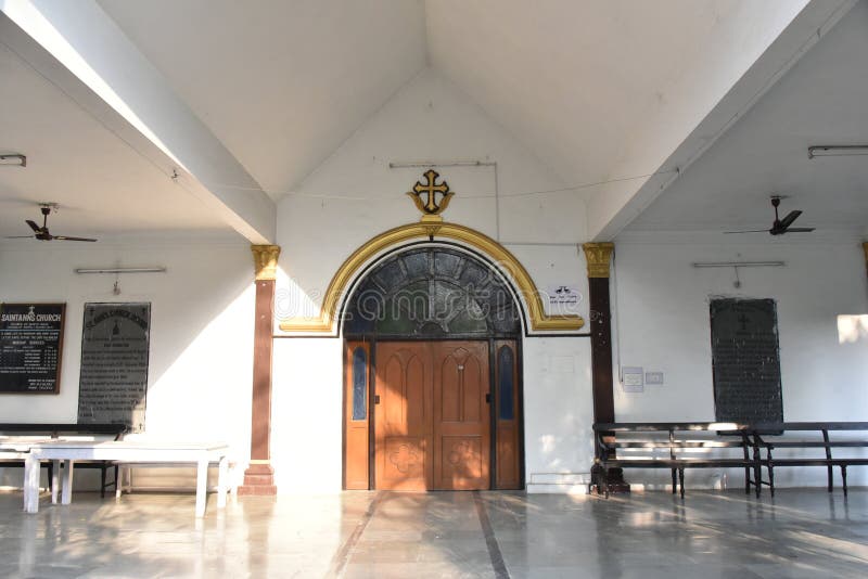 White Church, Indore, Madhya Pradesh Stock Photo - Image of india ...