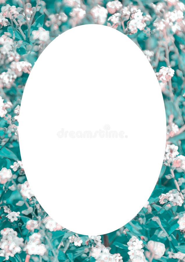 Circle Frame Background with Decorated Borders Stock Illustration ...