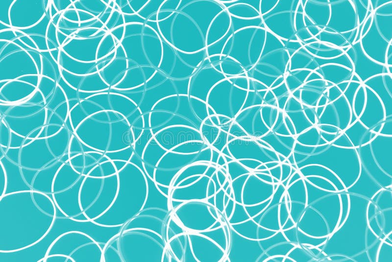 Abstract Texture White Circles on Turquoise Background Stock Photo ...