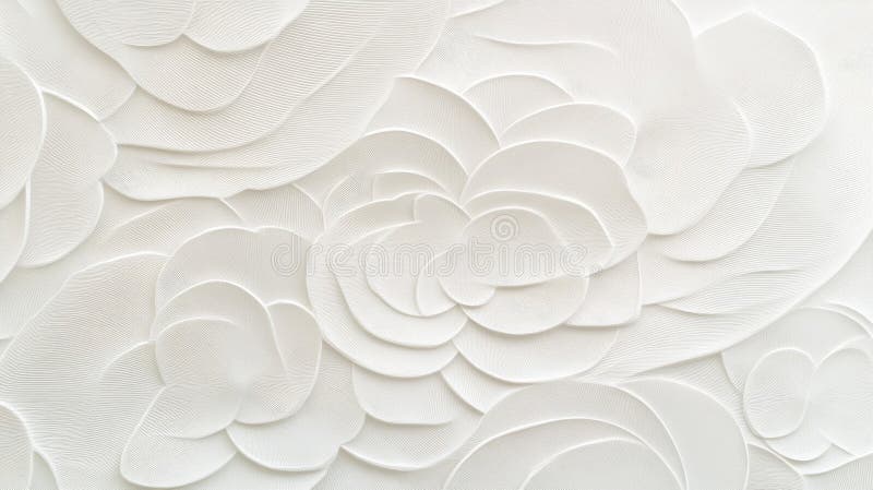 White Circular Layered Texture Background Stock Illustration ...
