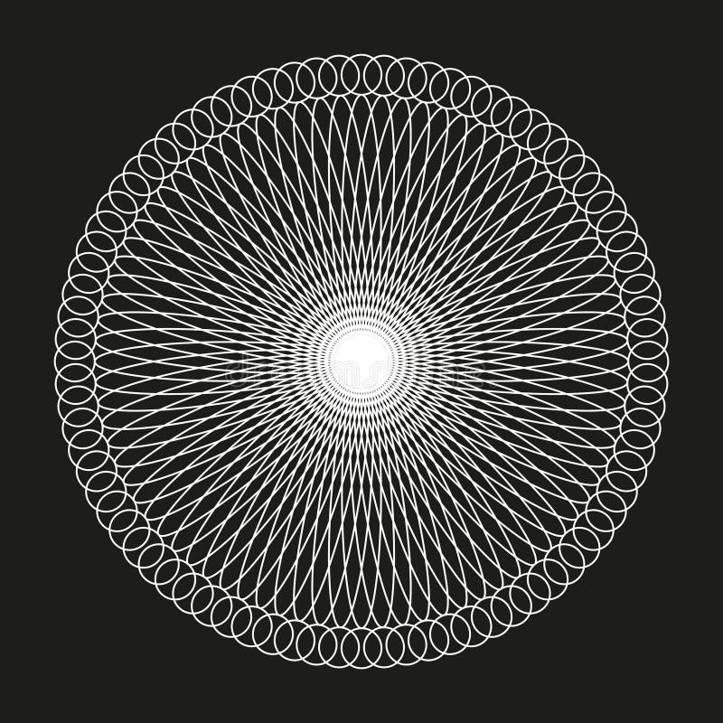 Monochrome Decorative Font Isolated on White Background.Uppercase ...