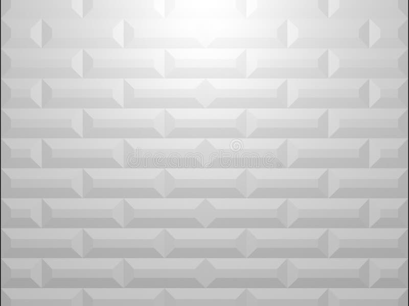 White Classic Tile Texture Background Stock Illustration - Illustration ...