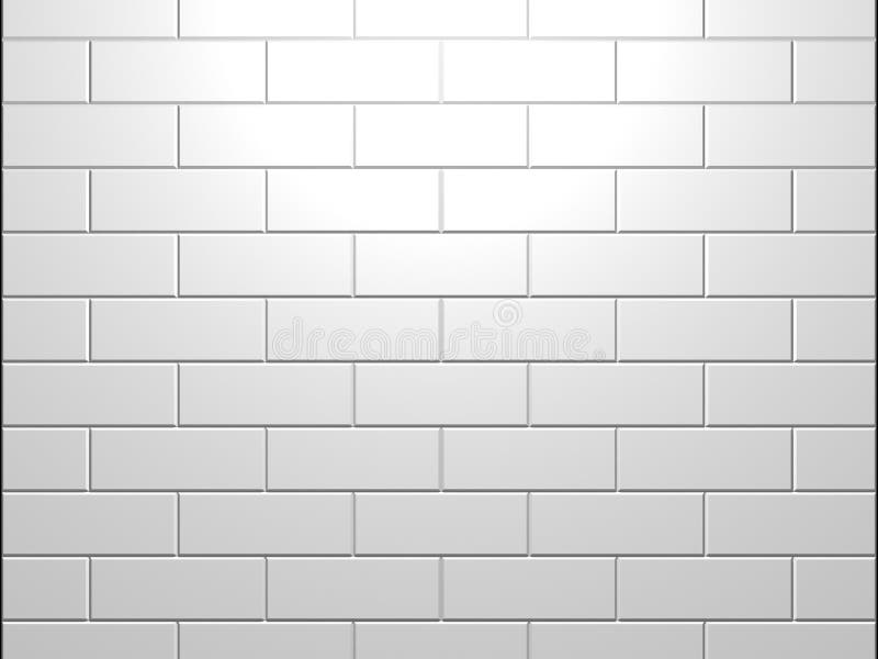 White Classic Tile Texture Background Stock Illustration - Illustration ...