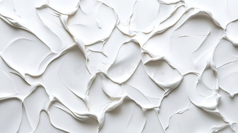 White Clay Texture, Hand Painted with a Relief Effect Stock ...