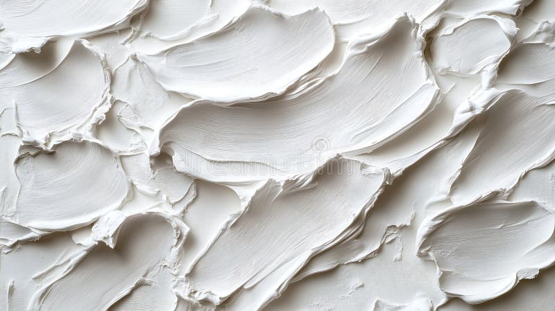 White Clay Texture, Hand Painted with a Relief Effect Stock ...