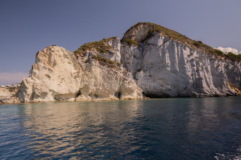 White Cliff in Palmarola Island Stock Image - Image of dover, heritage ...