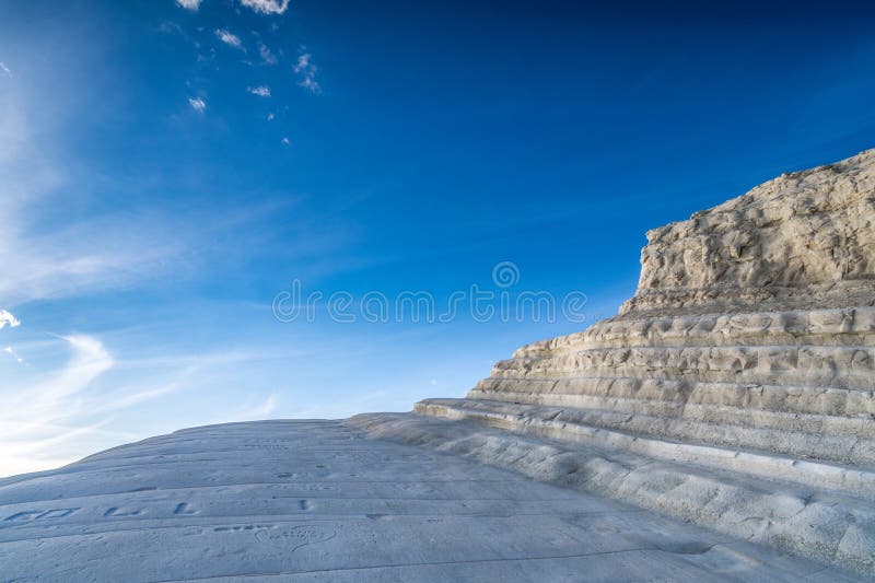 Sicily’s Turkish Steps stock image. Image of agrigento - 299310899