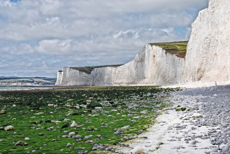 White cliffs stock image. Image of landscape, seaside - 7794661