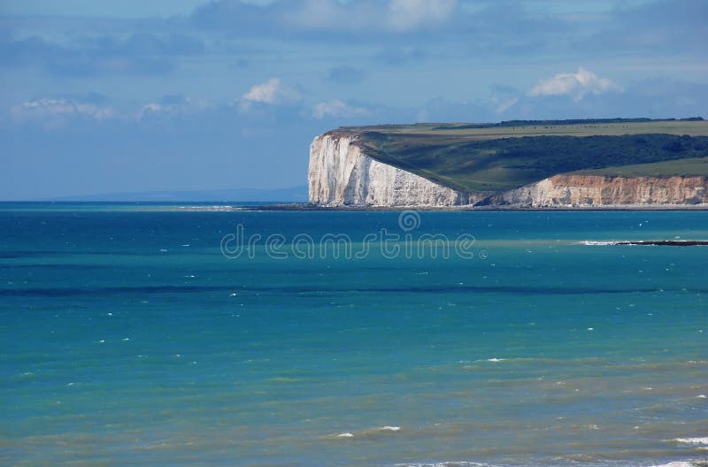 White cliffs stock image. Image of landscape, seaside - 7794661