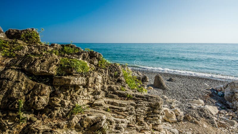 White Cliffs stock image. Image of summer, coastline - 79637587