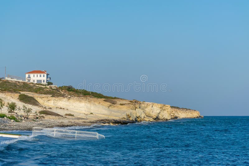 White Cliffs Beach on the Island Stock Image - Image of landscape ...