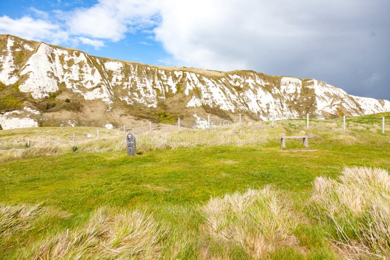 White cliffs Britain stock photo. Image of downs, summer - 228336566
