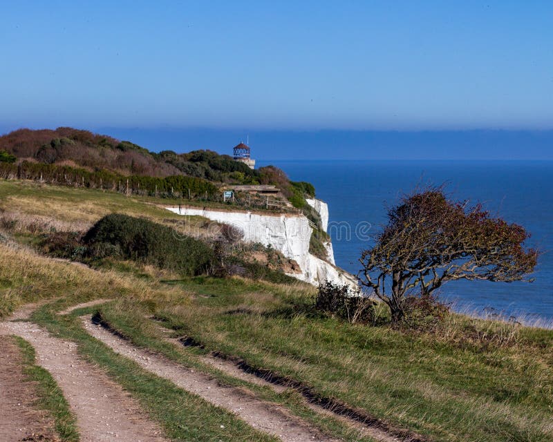 White Cliffs of Dover in Kent, England, United Kingdom Stock Photo ...
