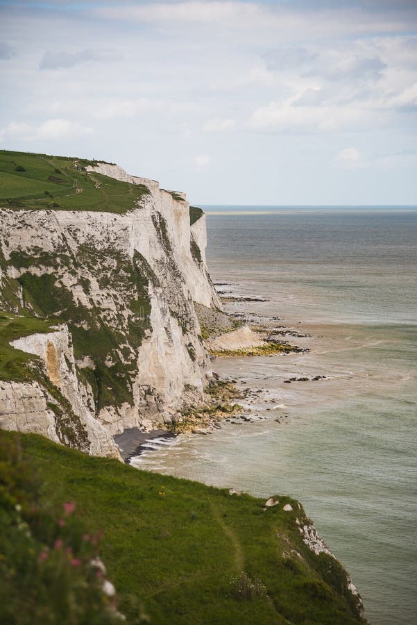 White Cliffs of Dover stock photo. Image of freedom, cliff - 71886510