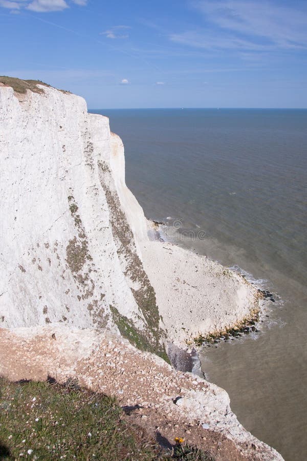 White cliffs of Dover stock image. Image of europe, postcard - 44339175
