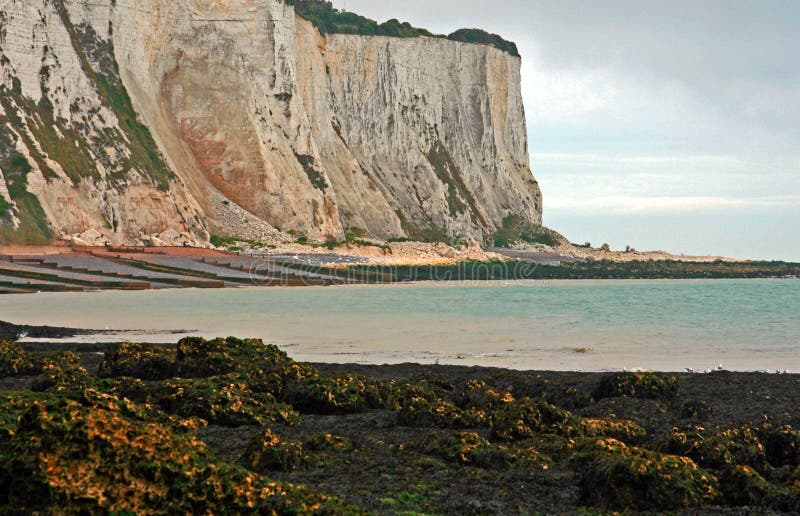 White Cliffs of Dover stock photo. Image of great, detritus - 68607108