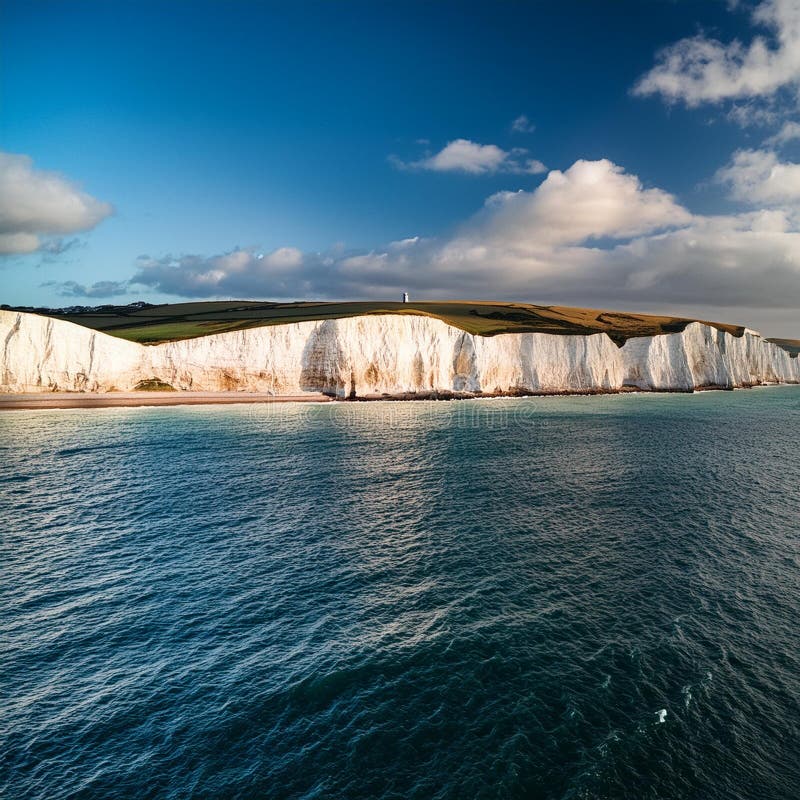 Cliffs of Dover, AI Generated Stock Illustration - Illustration of ...