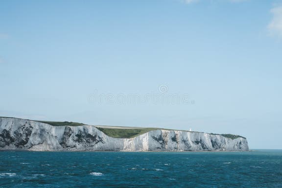 White cliffs of Dover, UK stock image. Image of beautiful - 327609673
