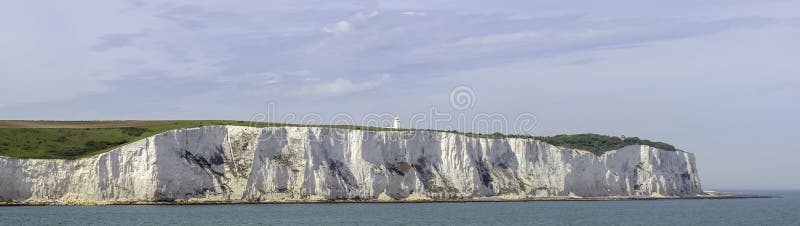 White Cliffs of England in Dover, UK Stock Image - Image of heritage ...