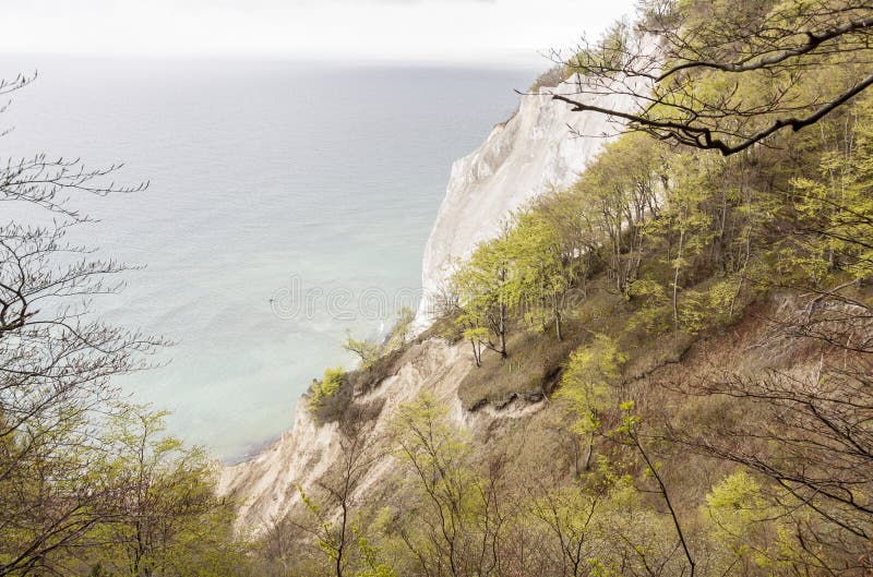 White Cliffs - Mons, Denmark Stock Image - Image of landscape, outdoor ...