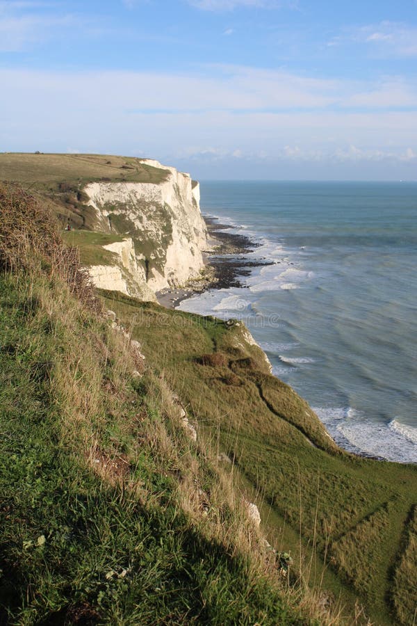 White Cliffs Port of Dover, Kent, England, Uk Stock Photo - Image of ...