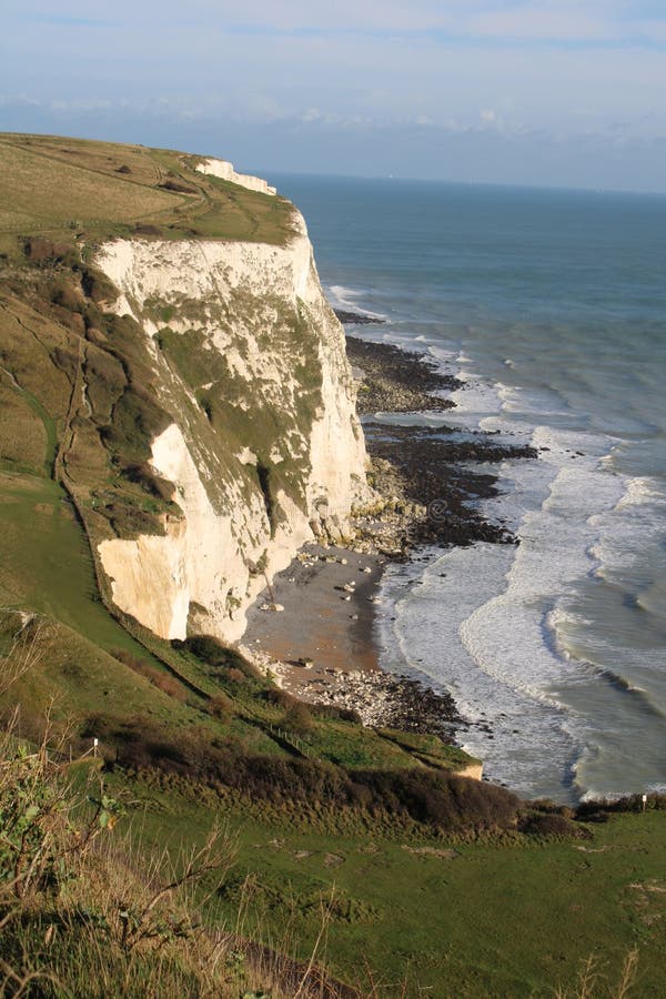 White Cliffs Port of Dover, Kent, England, Uk Stock Photo - Image of ...