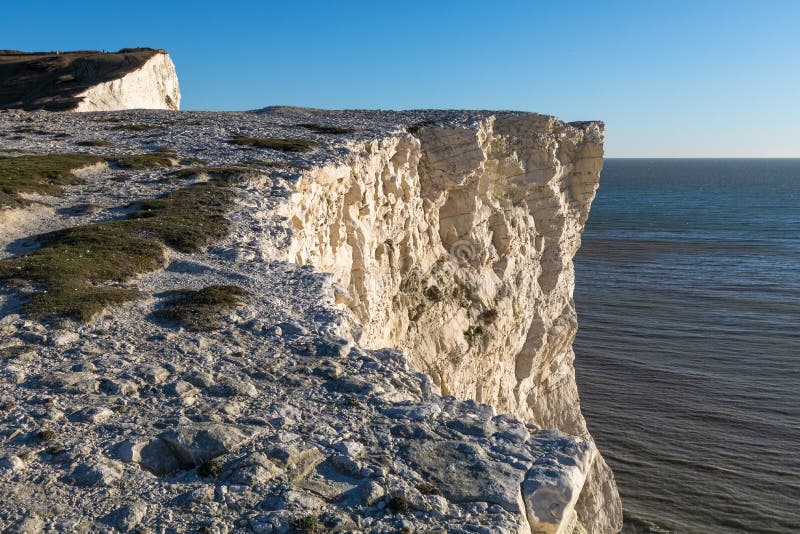 White Cliffs at Seaford Head Stock Photo - Image of south, scenic: 81506574