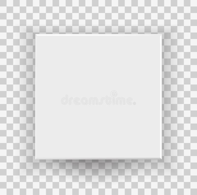 Open and Close Gift Boxes, White Square Box Top View, Container Mockup ...