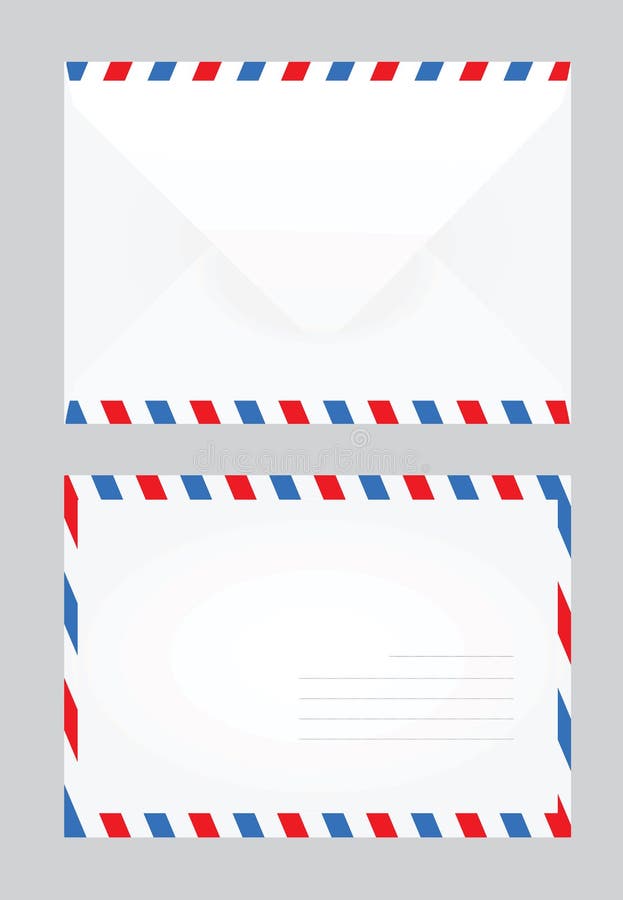 White closed post letter stock vector. Illustration of document - 171860025