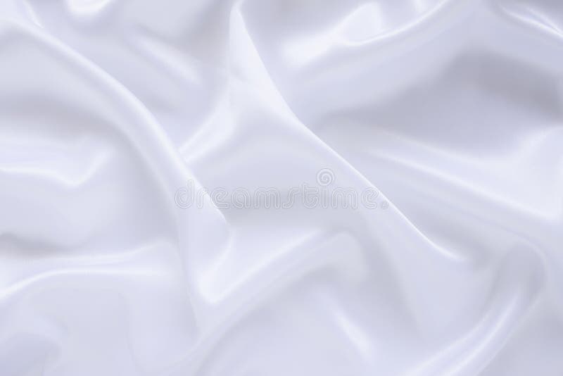 White Cloth Background Abstract with Soft Waves Stock Photo - Image of ...